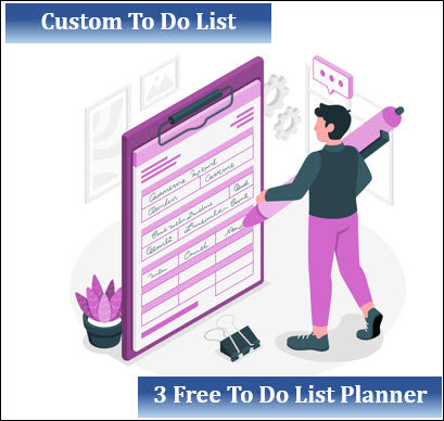 Custom To Do List Free Download - 3 Free To Do List Planner – Techno PM ...