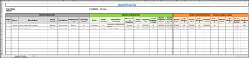 Benefits Realisation Management – Tagged "Benefit Tracker Template ...