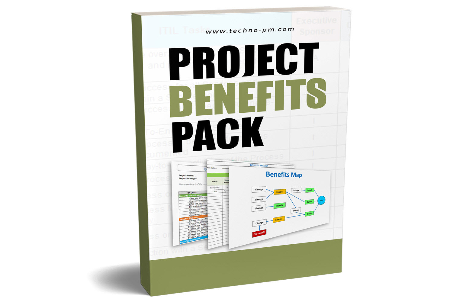 Project Benefits Pack – Techno PM - Project Management Templates Download