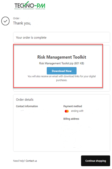 Risk Management Toolkit – Techno PM - Project Management Templates Download