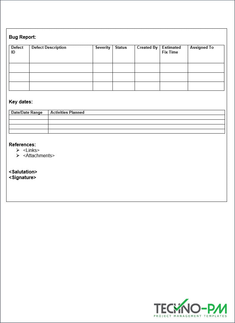 Testing Toolkit – Techno PM - Project Management Templates Download