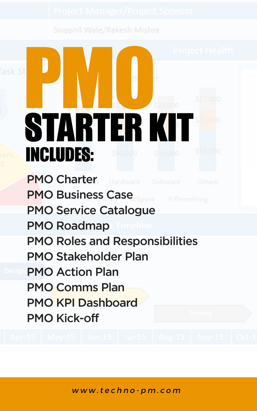PMO Starter Kit – Techno PM - Project Management Templates Download