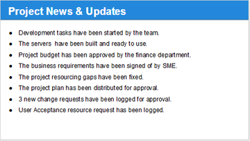 Monthly Status Update Template – Techno PM - Project Management ...